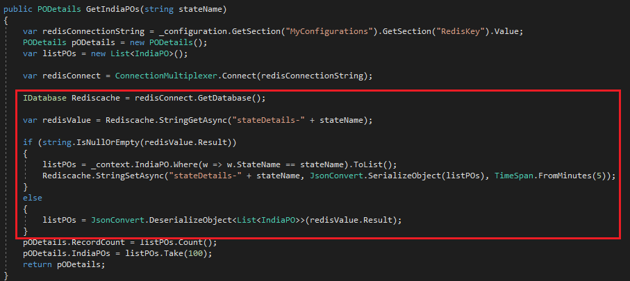 Azure Redis Cache With Azure SQL In Blazor Project